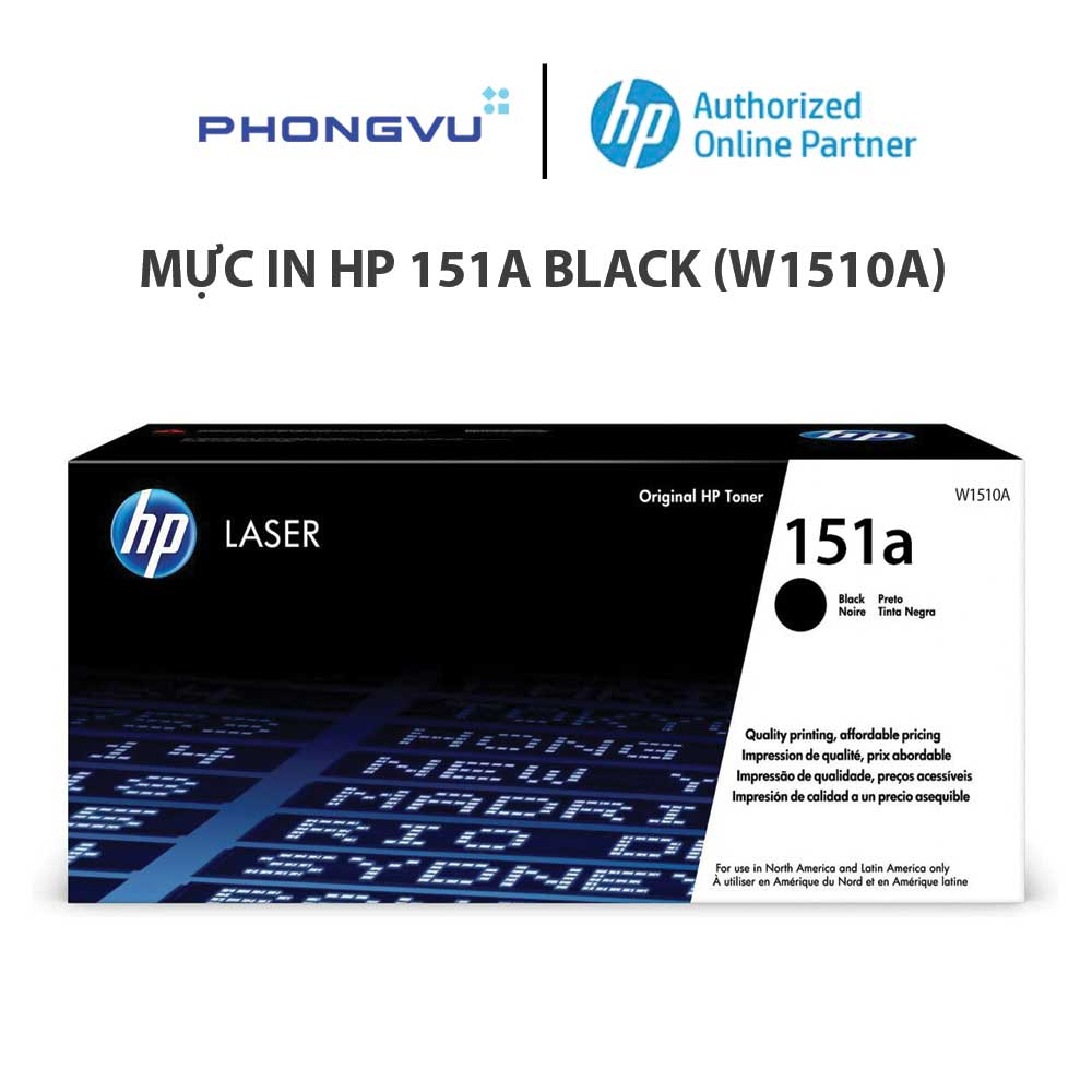 Mực in HP 151A Black (W1510A) | Shopee Việt Nam