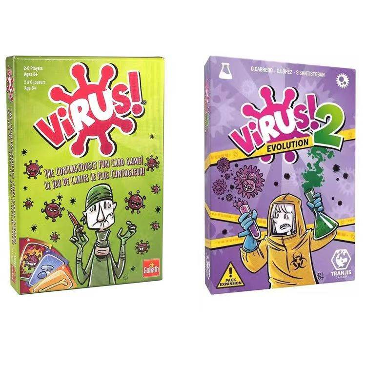 Đồ chơi thẻ bài Board game Goliath Virus Card Game Bộ Thẻ Trò Chơi ...
