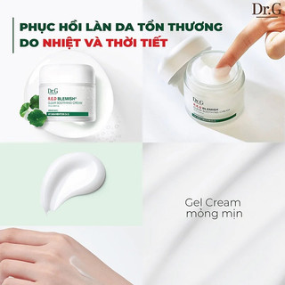 Kem dưỡng Dr.G DrG Red Blemish Clear Soothing Cream 70ml | Shopee Việt Nam