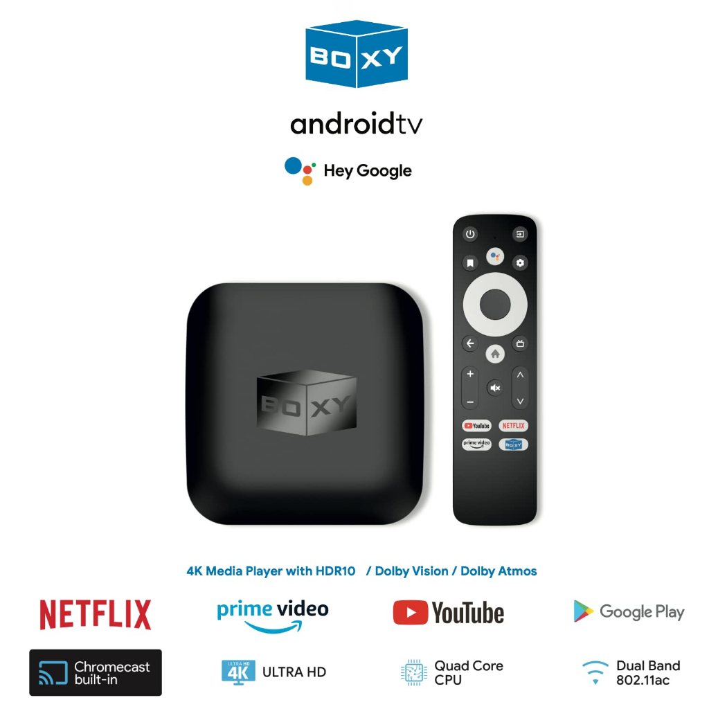 Android TV Box Boxy With Dune HD Media Center - Netflix 4K, Dolby ...