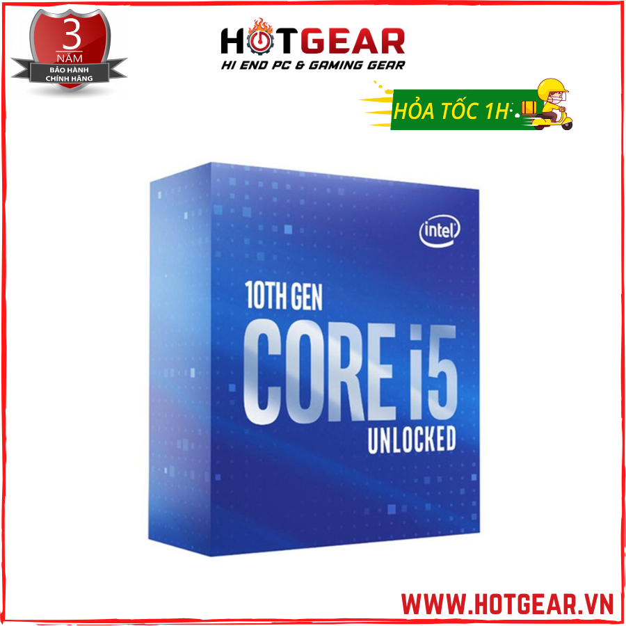 CPU Intel Core i5 10600K (4.10 Up to 4.80GHz, 12M, 6 Cores 12 Threads) Box intel bảo | Shopee ...