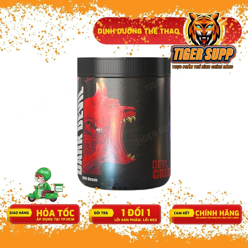 Dark Devil Creatine Monohydrate 600 grams Cải thiện sự phục hồi và đạt ...