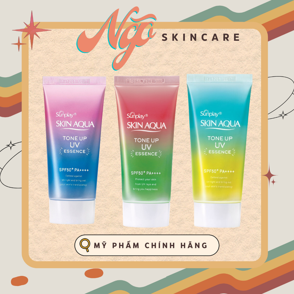 Kem Chống Nắng Nhật Bản Skin Aqua Tone Up UV Essence SPF 50+ PA ...