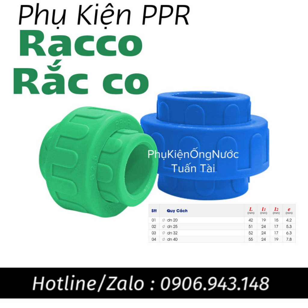 RACCO , Rắc co PPR SIÊU THÀNH CHÍNH HÃNG | Shopee Việt Nam