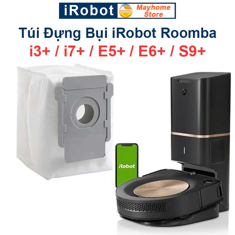 Túi Đựng Bụi iRobot Roomba i3+ / i7+ / E5+ / E6+ / S9+ , Sử dụng cho Trạm Sạc Hút Rác Tự Động ...