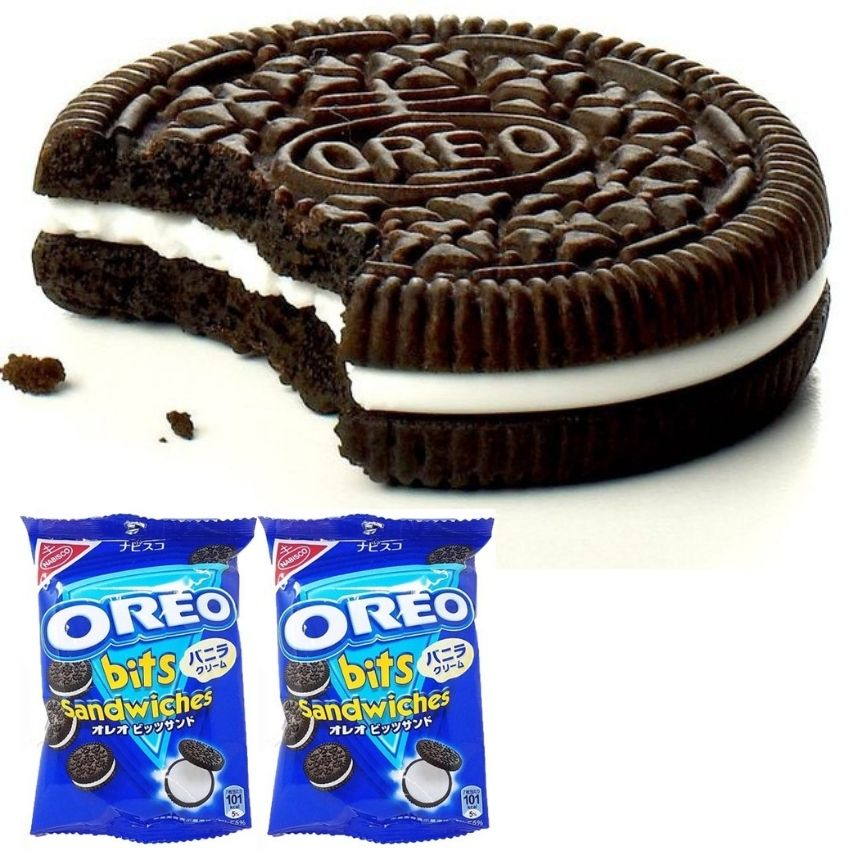 Bánh Oreo Bits Sandwiches Nhật Bản vị vani | Shopee Việt Nam