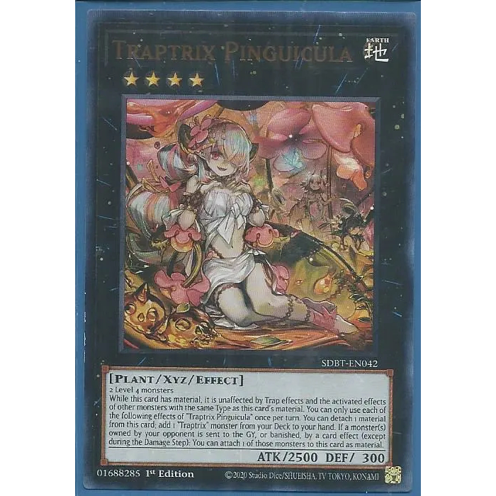 Thẻ bài Yugioh SDBT-EN042 Traptrix Pinguicula – Ultra Rare | Shopee ...