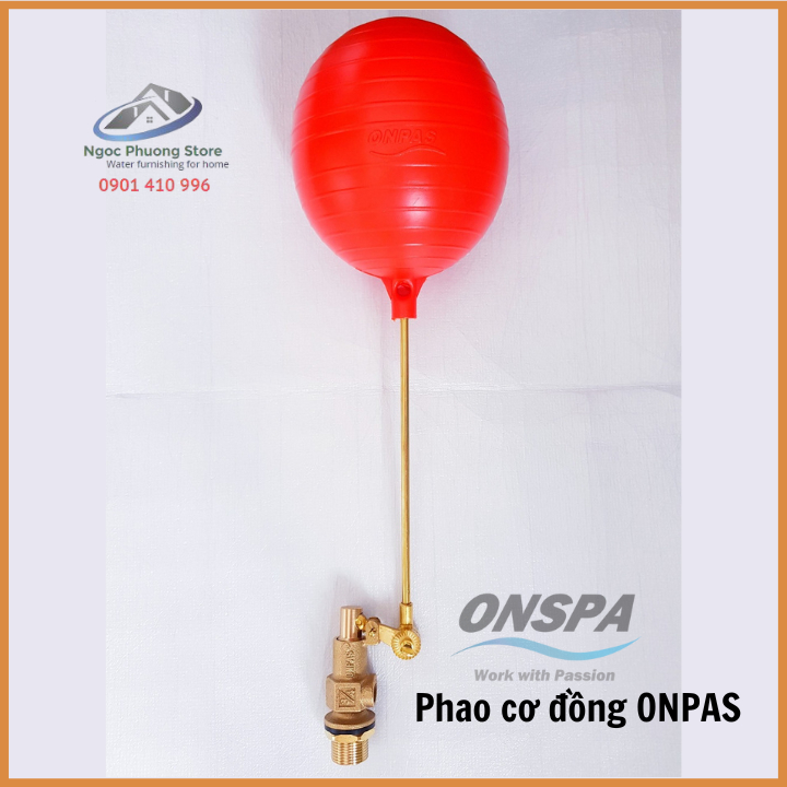 Phao cơ đồng chống tràn bồn ONPAS ĐÀI LOAN cao cấp (chính hãng) - Mã ...