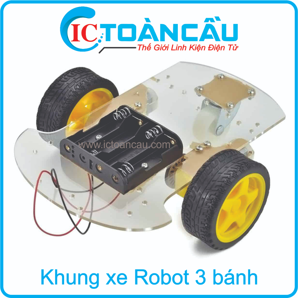 Khung xe Robot 3 bánh (loại tốt) | Shopee Việt Nam