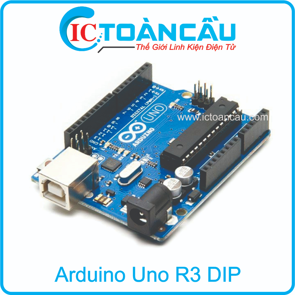 Arduino Uno R3 DIP + Cáp nạp uno | Shopee Việt Nam