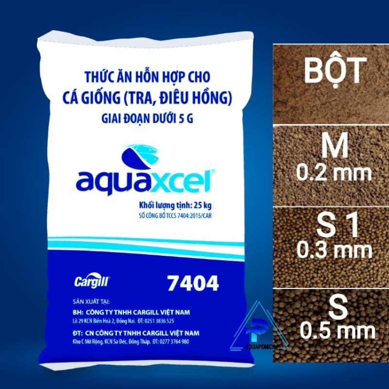 AQUAXCEL CARGILL.7404.CÁM NỔI CỠ NHỎ 0.5li dùng cho cá dưới 5g. Betta guppy,cá thủy sinh. cá ...