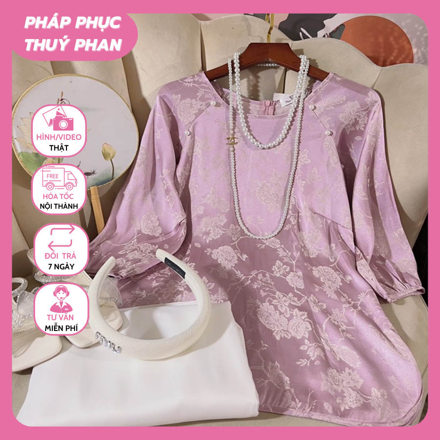 Đồ lam đi chùa,Quần áo phật tử,Sét bộ lụa tằm nữ cao cấp | Shopee Việt Nam