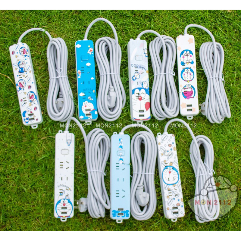 Ổ ĐIỆN SẠC USB ĐA NĂNG DÂY DÀI 5 MÉT DORAEMON DOREMON | Shopee Việt Nam
