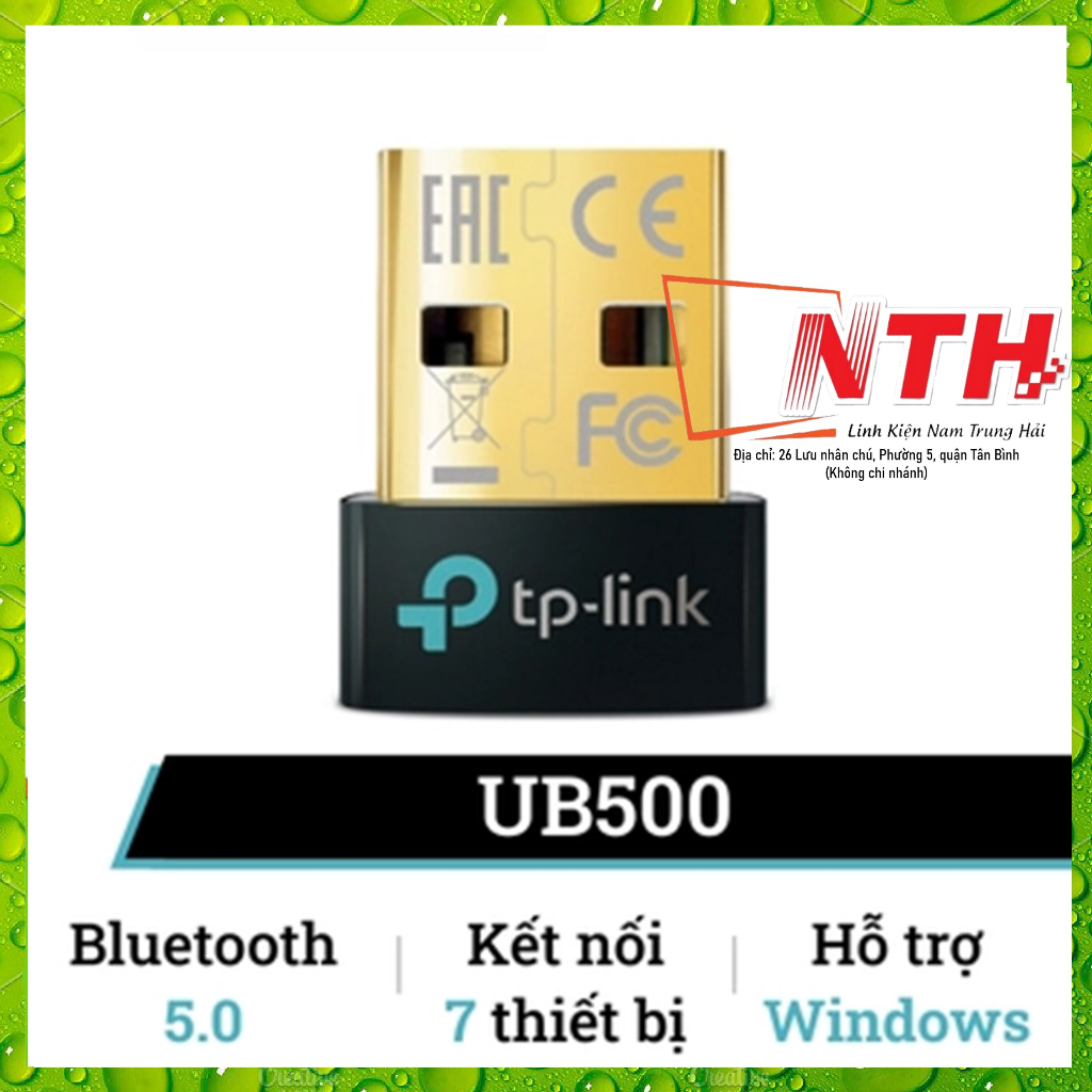 Bộ Chuyển Đổi Bluetooth Tp Link Ub500 Usb Nano Bluetooth 5 0 Shopee