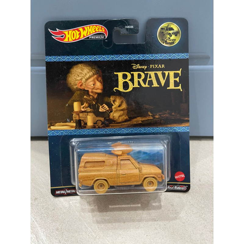 Xe mô hình đồ chơi bánh cao su Hotwheels 1:64 - BRAVE - Pizza Planet Truck | Shopee Việt Nam