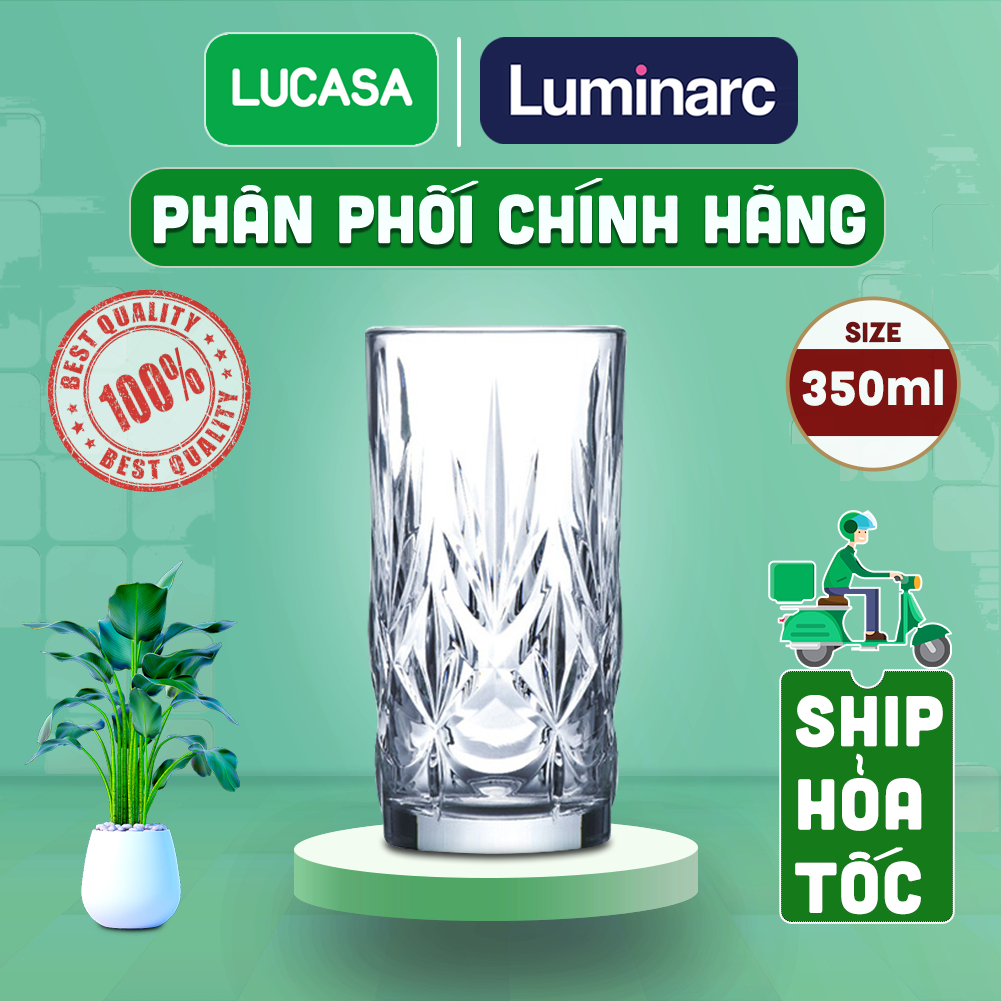 Bộ 6 Ly Thủy Tinh Luminarc Annency 350ml - Loại Cao BOL2151 | Phân Phối ...