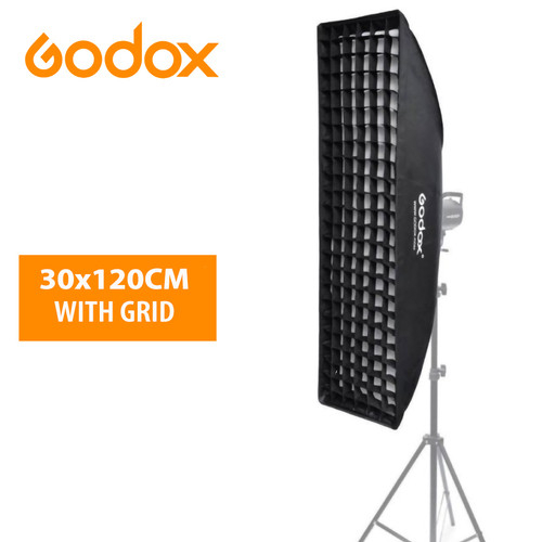 Softbox Godox 30x120 cm kèm lưới tổ ong | Shopee Việt Nam