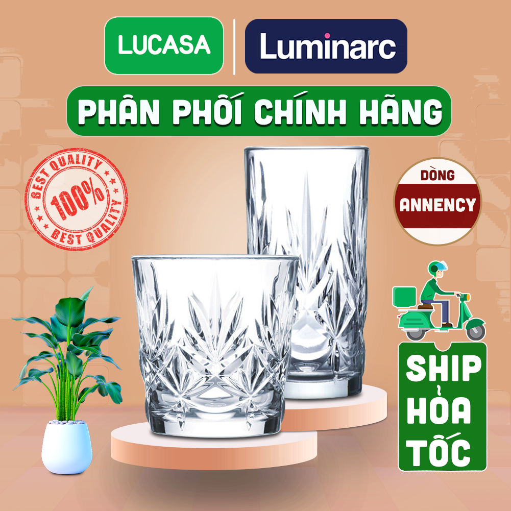 Ly Thủy Tinh Luminarc Annecy | Phân Phối Chính Hãng | Shopee Việt Nam