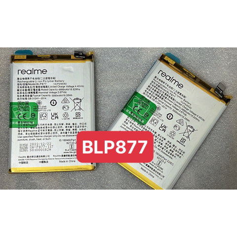 Pin Oppo Chính Hãng BLP877 Dùng Cho Oppo Realme 8i / Realme C30 ...