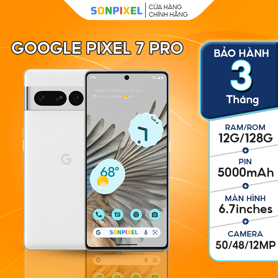 Điện Thoại Google Pixel 7Pro Chính Hãng Google, GG Pixel 7 Pro Máy Mới ...