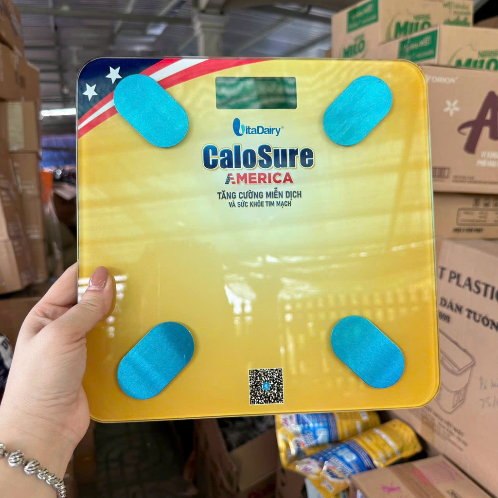 Cân điện tử phân tích cơ thể HKM Vitadairy _ Calo Sure | Shopee Việt Nam