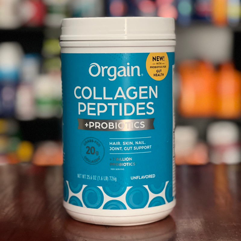 Collagen thủy phân Orgain Collagen Peptides + Probiotics Unflavored ...