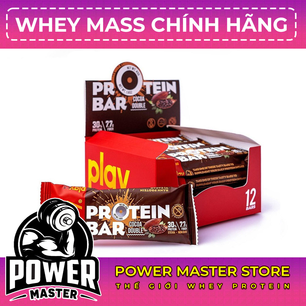 Bánh Protein Play Bar - Bữa ăn phụ bổ sung protein nhanh chóng (1 bánh ...