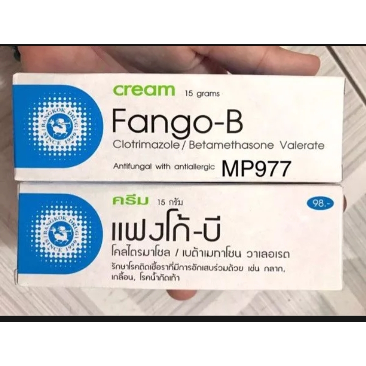 [CHÍNH HÃNG] Kem bôi lang ben, nấm ngứa Fango-B CREAM 15gr Thái Lan ...