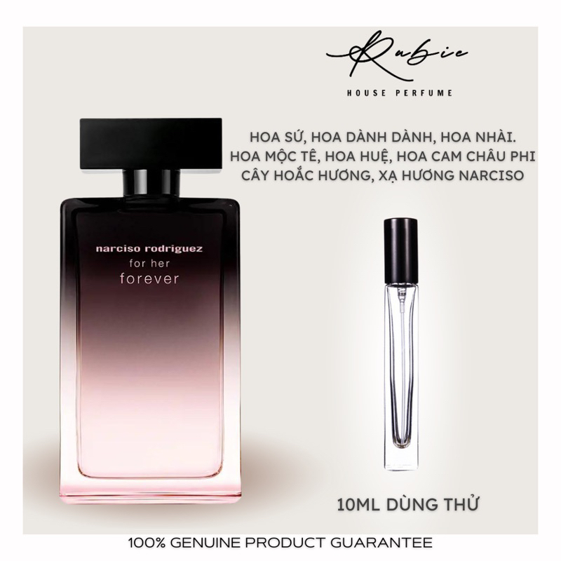 NAR FOR HER FOREVER [ New 2023 ] Eau de Parfum - 10ML Nước Hoa Chính ...