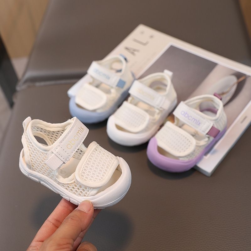 Sandal abc tập đi cho bé mũi cong chống vấp, chống trơn trượt cho bé ...