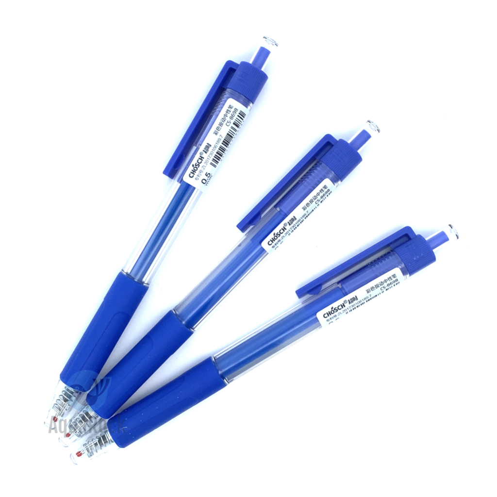 [CHOSCH - Lẻ 1 cây] Bút viết gel nước bấm Chosch CS-8698 / 8698 nhiều màu xanh / tím / đỏ / đen ...