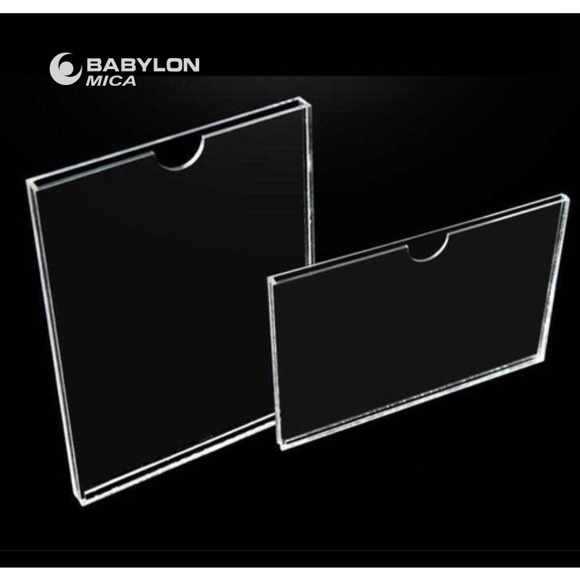 Acrylic Kệ Checklist Mica Dán Tường, Kệ Mica Treo Tường A4, A5, A6 ...