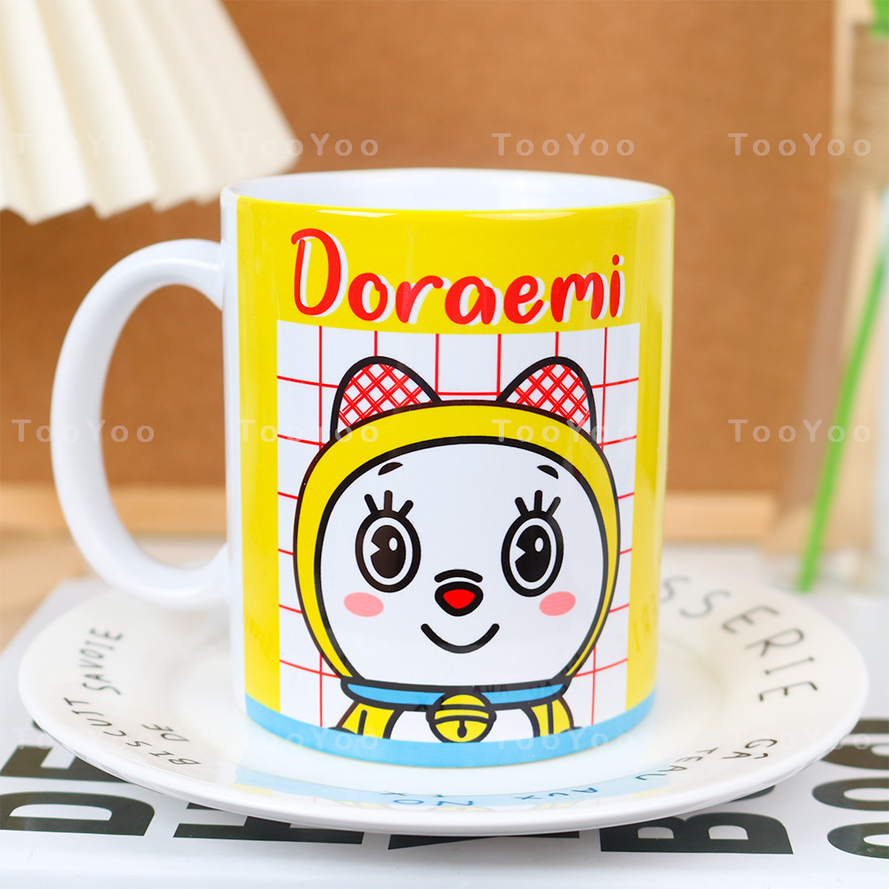 Ly sứ 6 nhân vật Doraemon, Nobita, Shizuka, Jaian, Doraemi, Suneo dễ ...