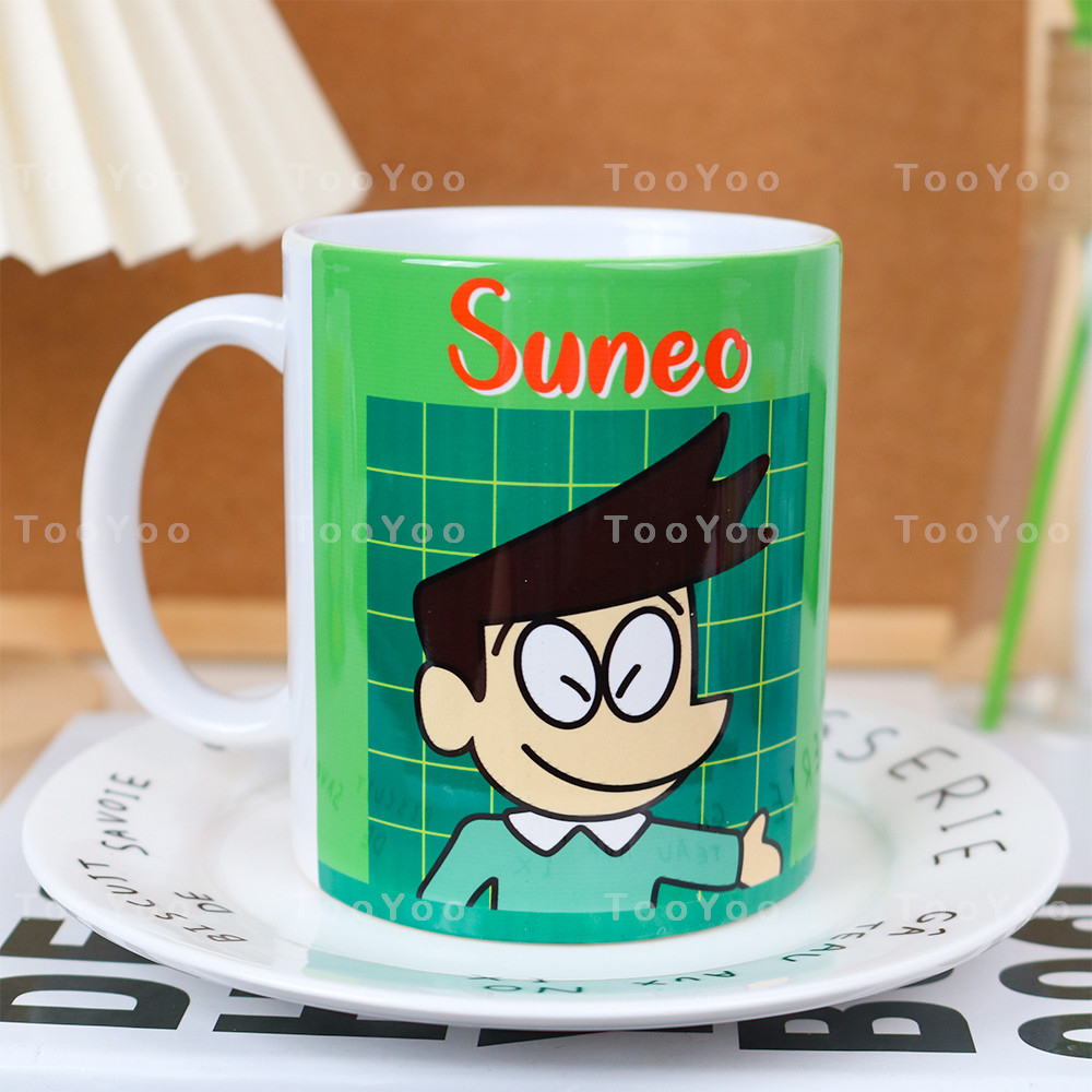 Ly sứ 6 nhân vật Doraemon, Nobita, Shizuka, Jaian, Doraemi, Suneo dễ ...
