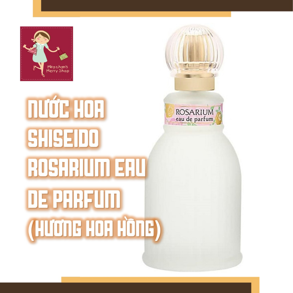 Nước hoa hương hoa hồng Shiseido Rosarium Eau de Parfum (50 ml) | Shopee Việt Nam