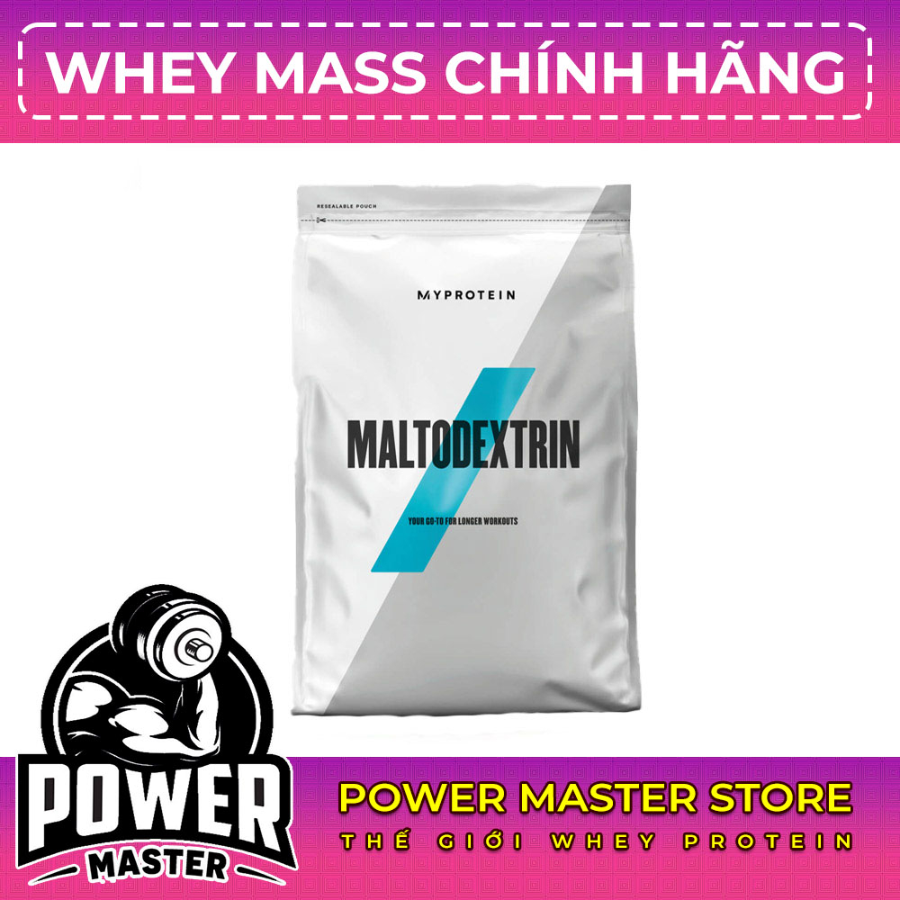 [CHÍNH HÃNG] MYPROTEIN 100% MALTODEXTRIN CARBS, CUNG CẤP NĂNG LƯỢNG ...