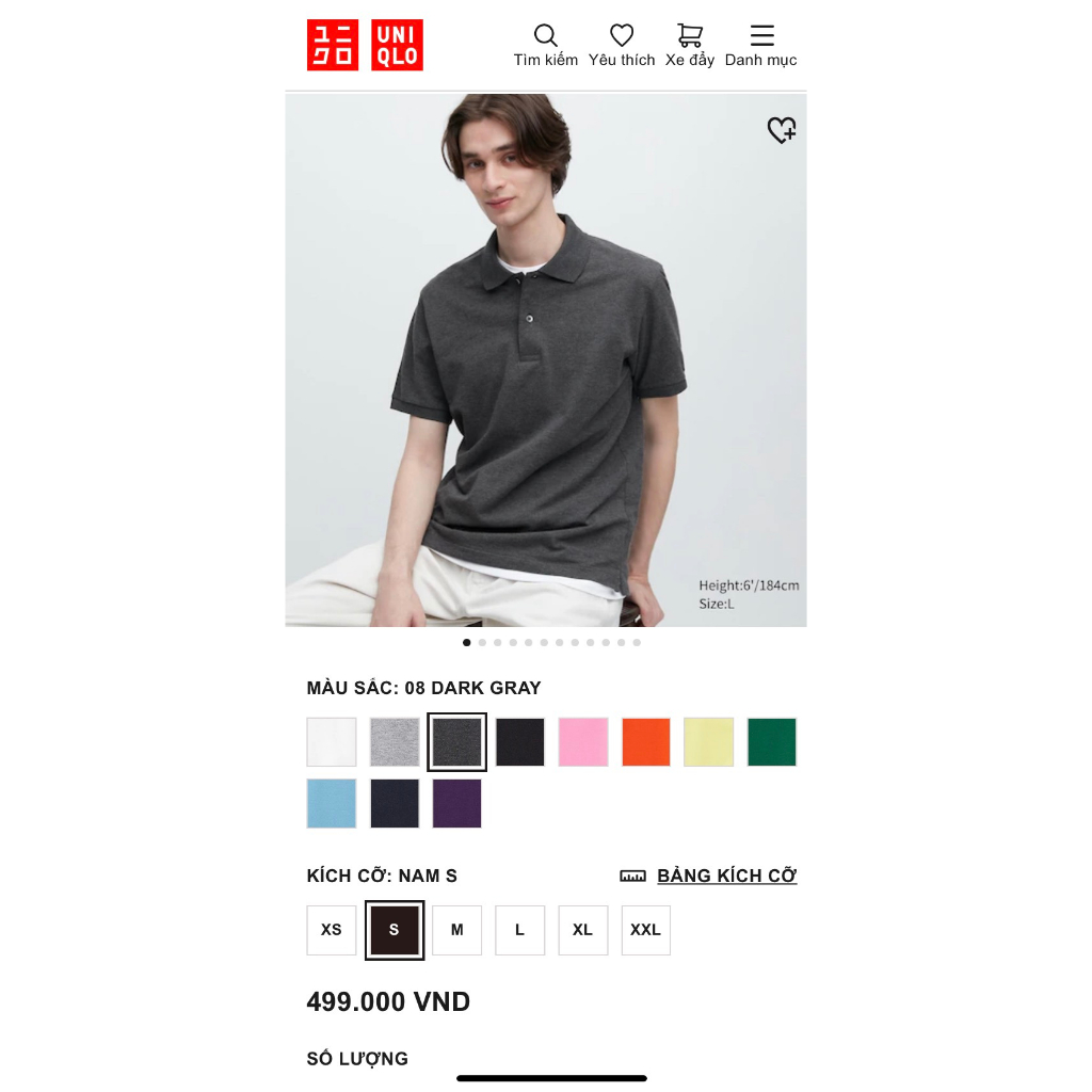 Áo polo Uniqlo chính hãng | Shopee Việt Nam