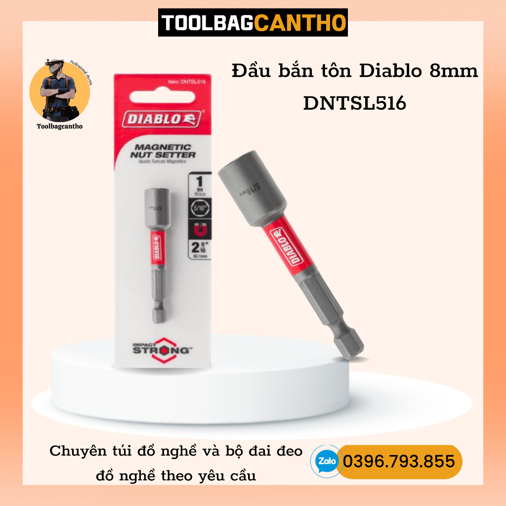Đầu bắn tôn Diablo 8mm DNTSL516 | Shopee Việt Nam