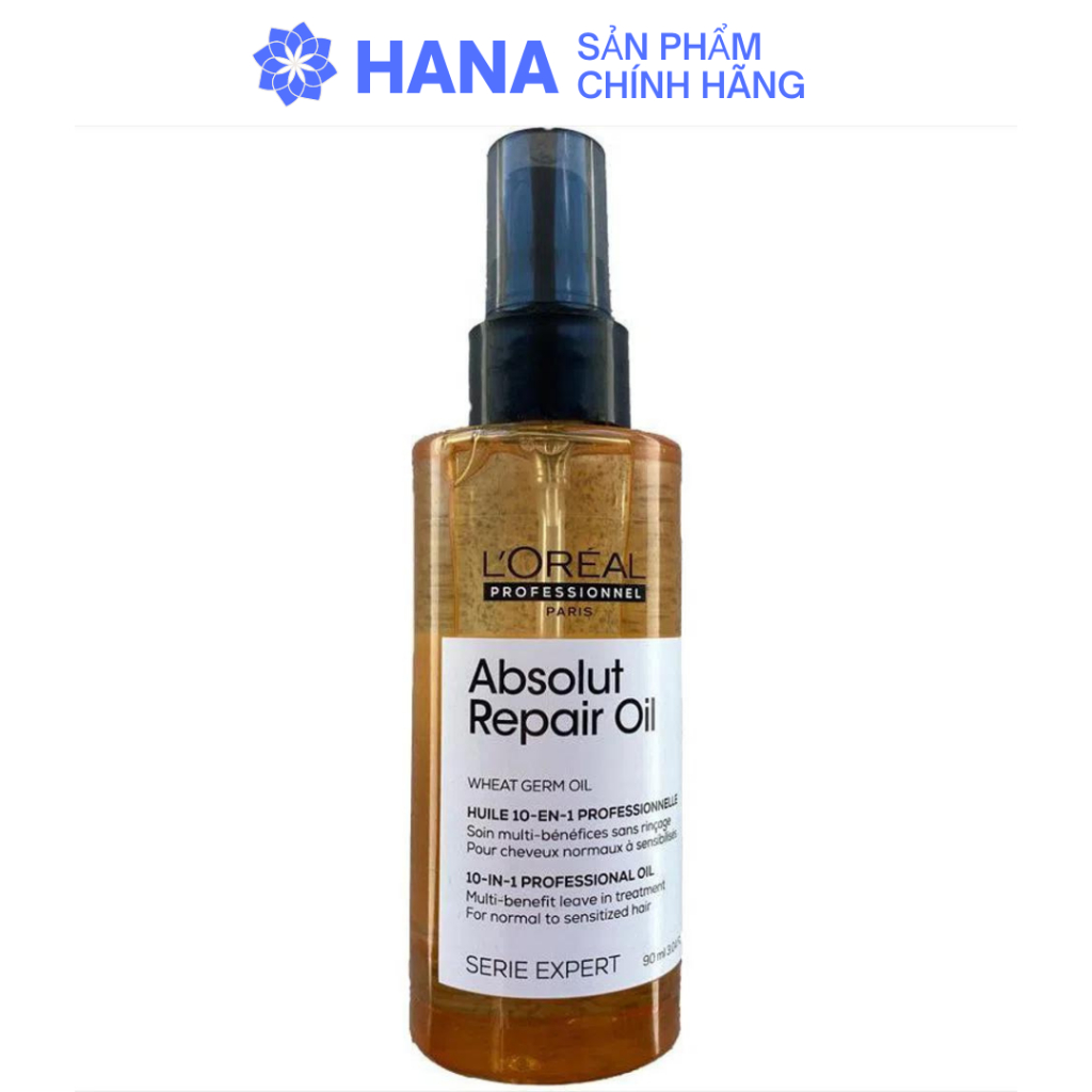 [CHÍNH HÃNG] DẦU DƯỠNG TÓC LOREAL ABSOLUT REPAIR WHEAT GERM OIL 2021 ...