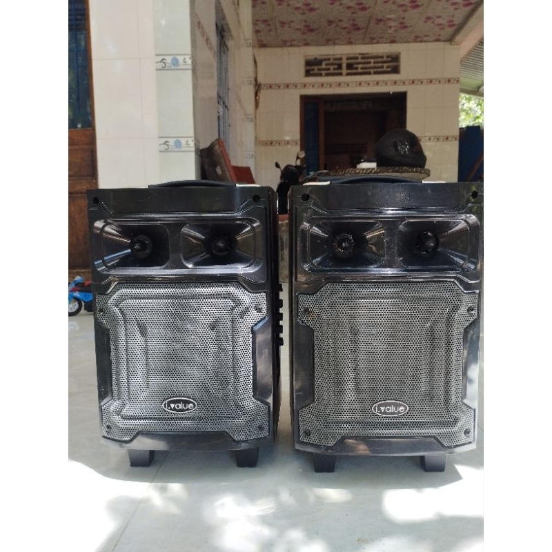 Loa Bluetooth Karaoke Không Dây Ivalue 6.5 inch Gỗ hàng thanh lí ...