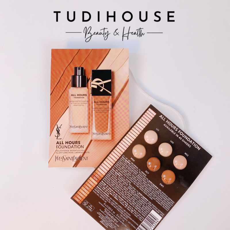 sample - kem nền YSL All Hours Foundation | Shopee Việt Nam