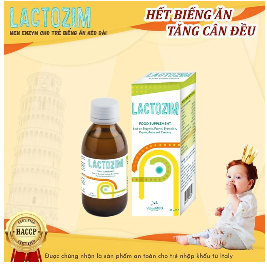 Men Tiêu Hóa LACTOZIM – Giúp Trẻ Ăn Ngon & Kích cỡ Thích Tiêu Hóa(lọ ...