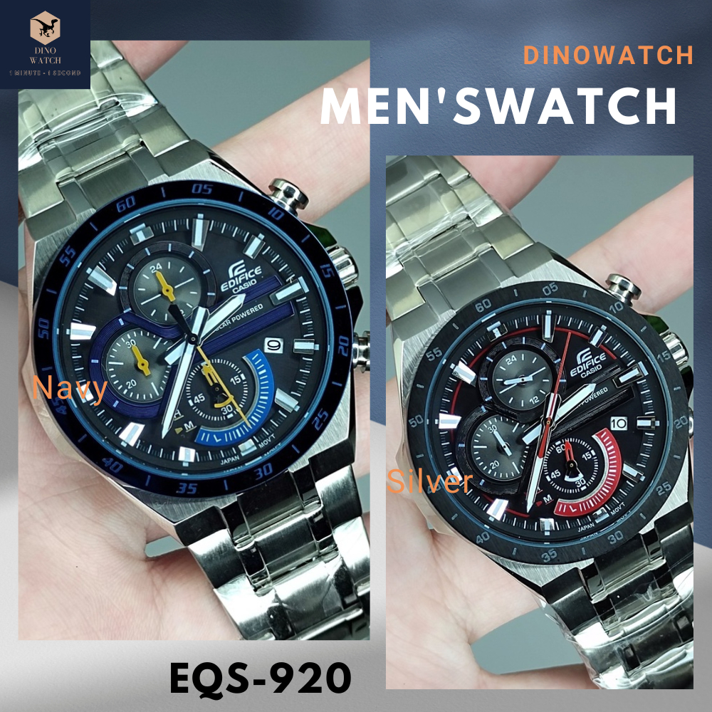 ĐỒNG HỒ NAM EDIFICE CASIO EQS-920 EQS-600 , SIZE 46MM , DÂY THÉP / DÂY ...