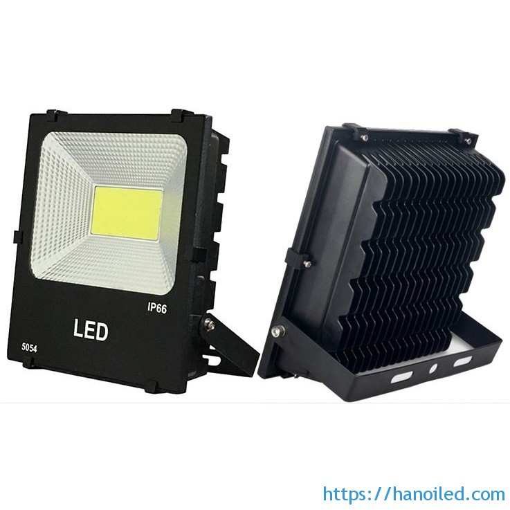 Đèn Pha Led 100W 150W 200W IP66 CHIP COB 5054.(Loại Đủ Công Suất), siêu ...