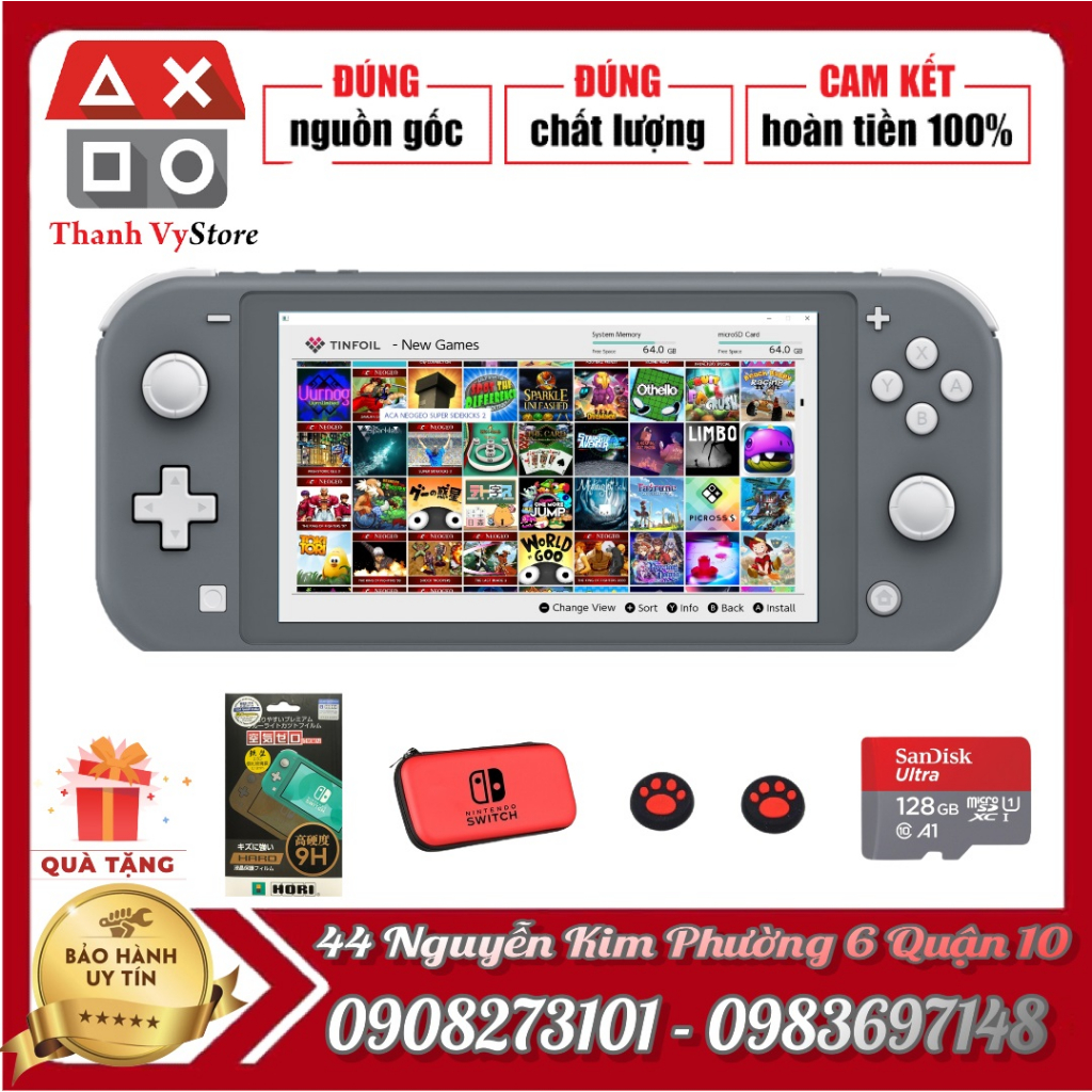 Máy Nintendo Switch Lite Mod Chip 2024 | Shopee Việt Nam