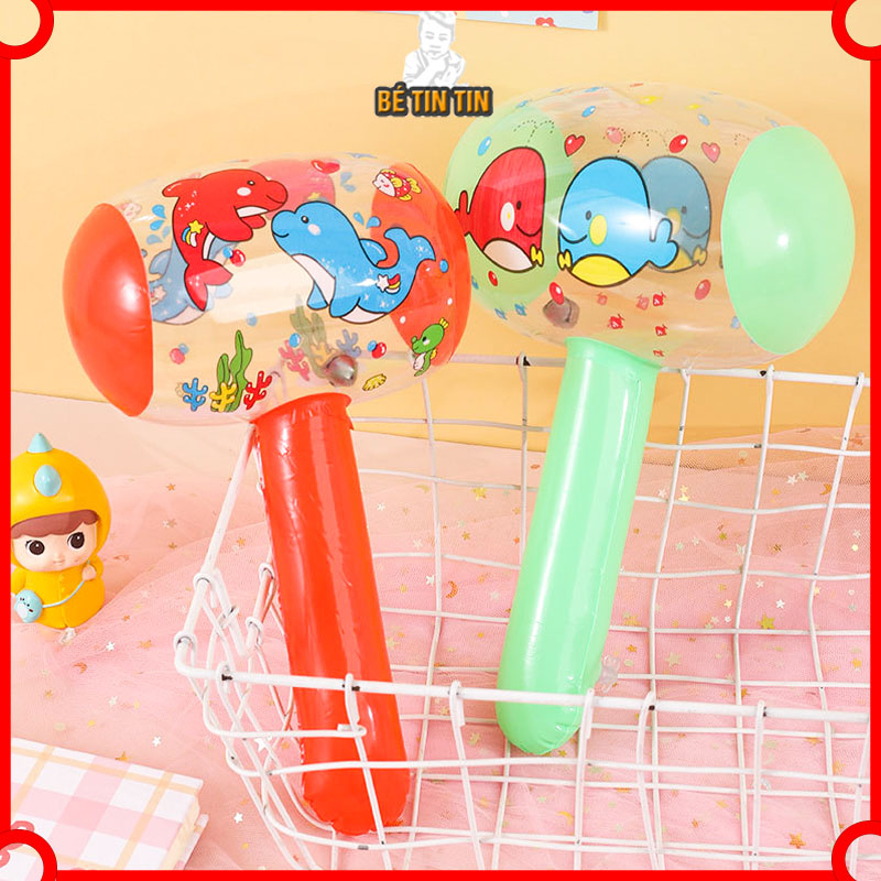 Bóng Phao Hình Cây Búa, Bóng Nhựa PVC Bơm Hơi, Búa Bơm Hơi Có Chuông ...