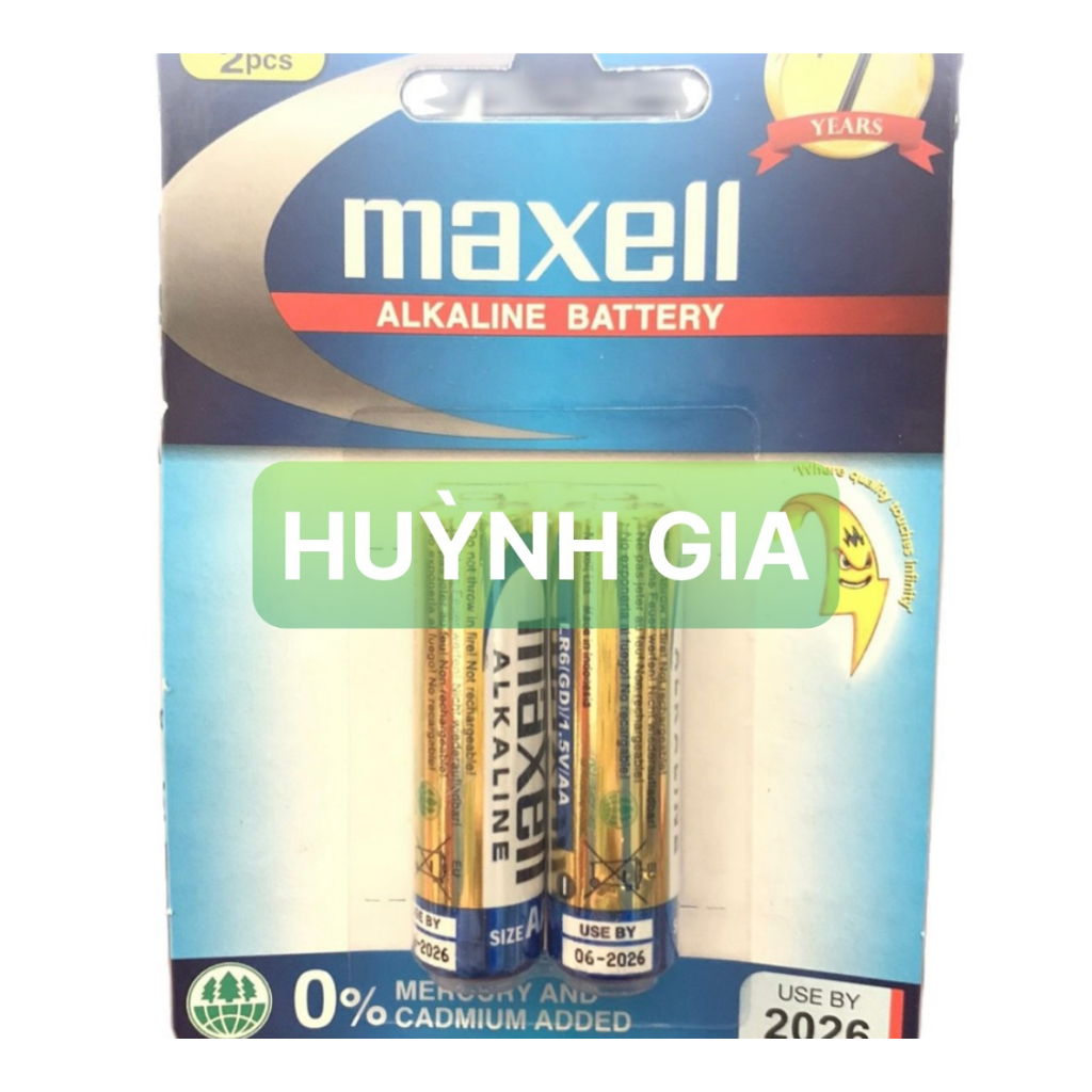 Pin AA - AAA Maxell Alkaline 1 vĩ 2viên Made in Indonesia CHÍNH HÃNG ...