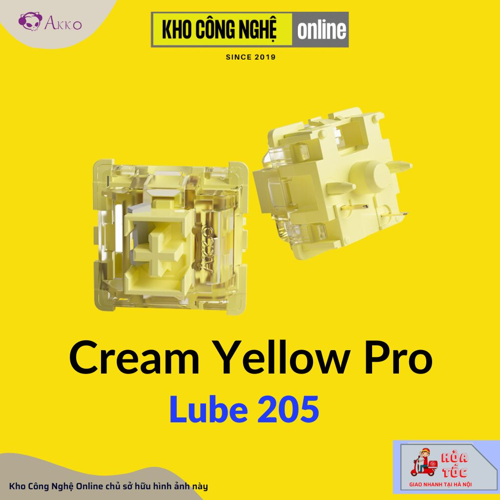 Switch Akko V3 Cream Blue Pro | Cream Yellow Pro Công Tắc Bàn Phím ...