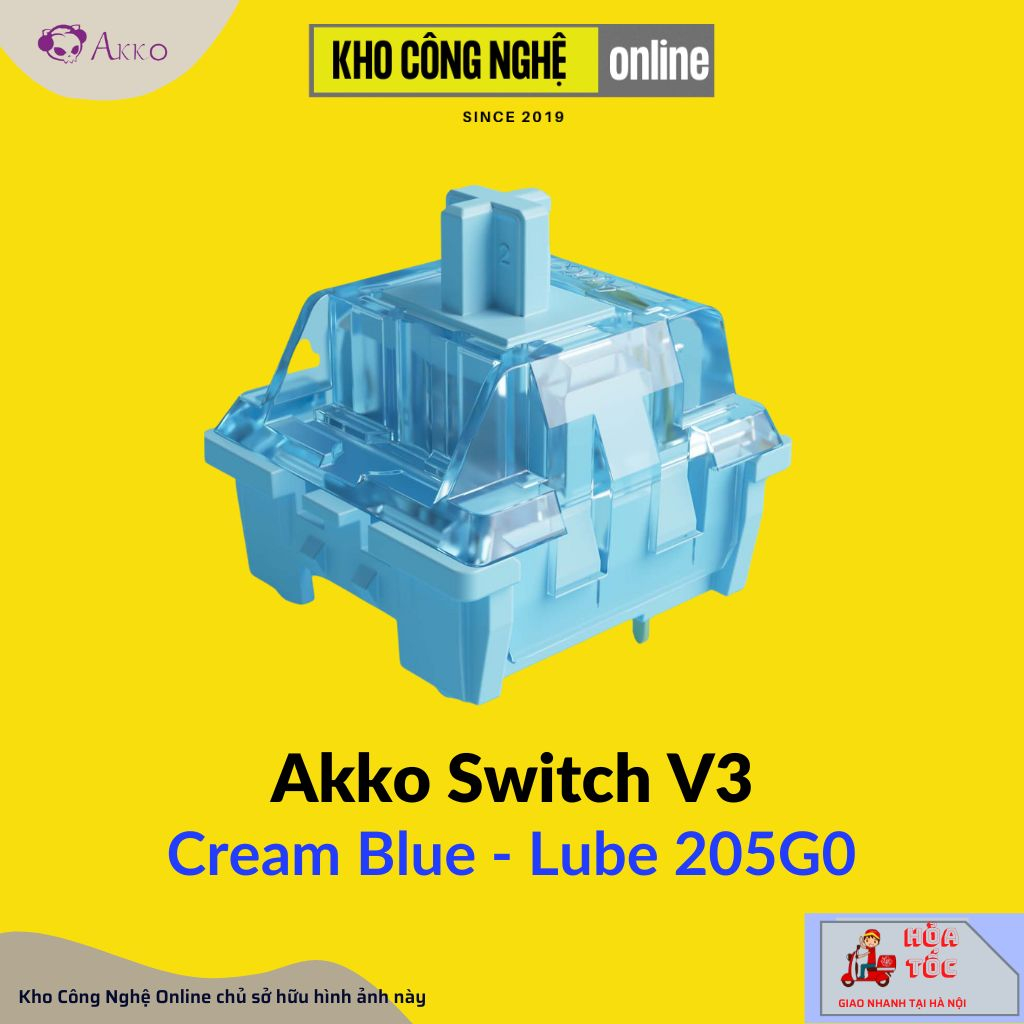 Switch Akko V3 Cream Blue Pro | Cream Yellow Pro Công Tắc Bàn Phím ...