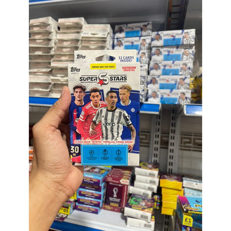[ Hanger Box ] Topps Super Star 2022/23 Hộp Thẻ Cầu Thủ Bóng Đá Loại ...